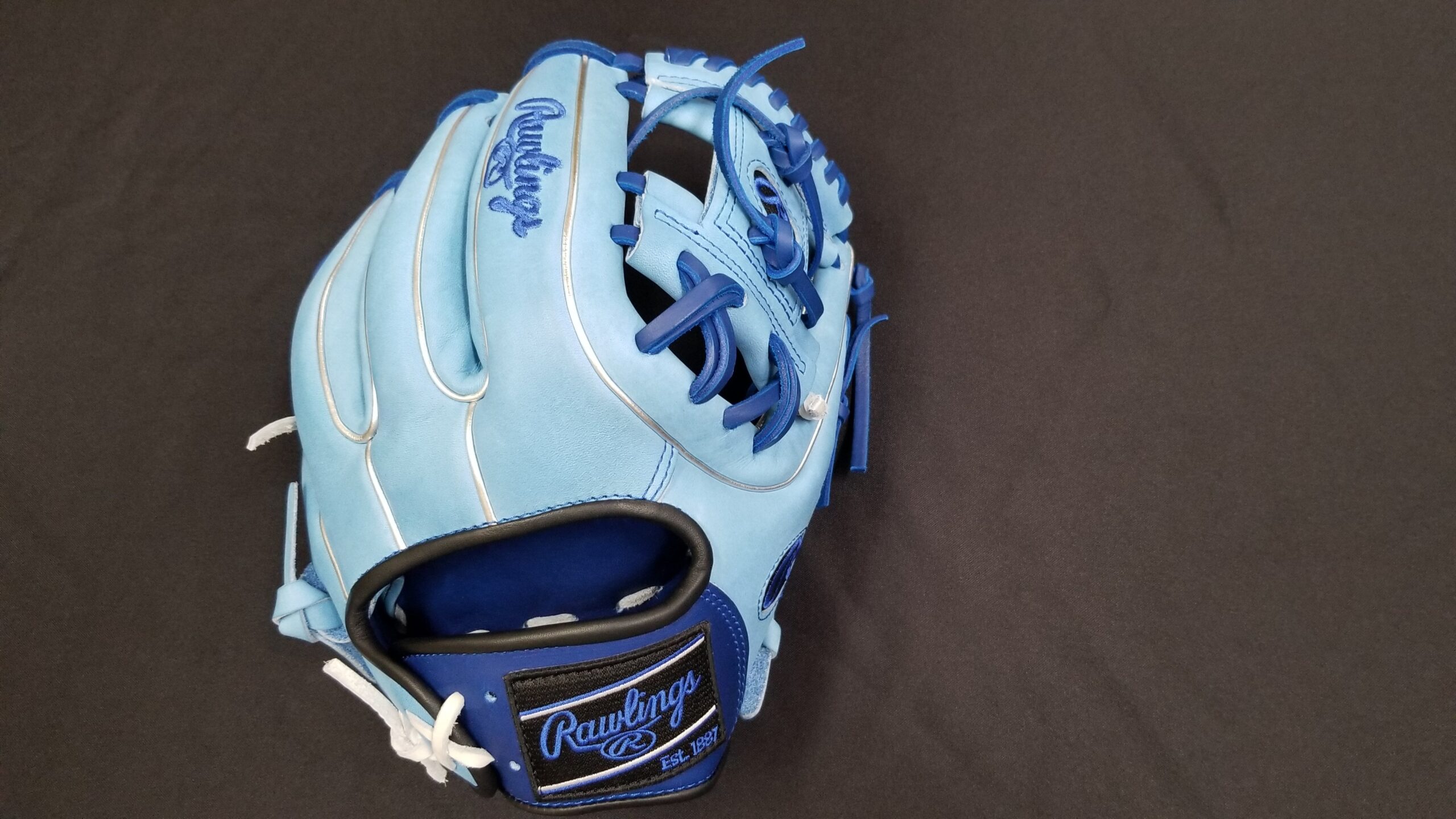 New 2023 Rawlings Custom Heart of the Hide “THIN BLUE LINE” 12.75″ – BB ...